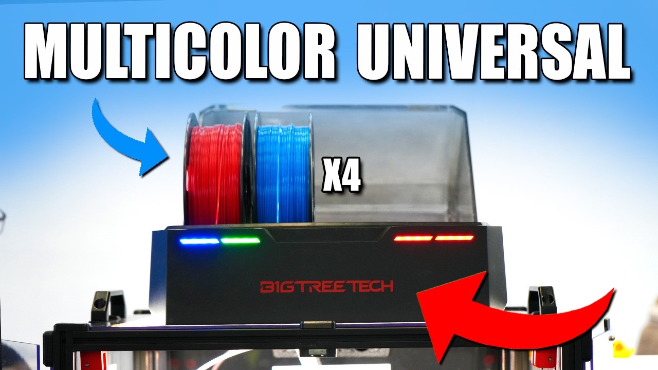 💥¡AL FIN! IMPRESIÓN 3D MULTICOLOR PARA TODOS con BIGTREETECH VVD - YouTube