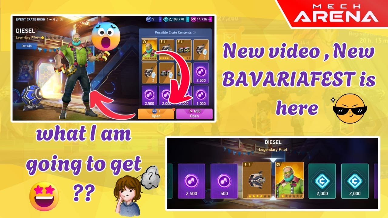 “Bavariafest is Here! 🎉 Free Tokens + Diesel Legendary Pilot Crate Rush ...