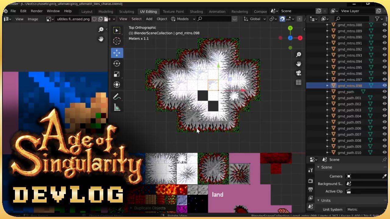 Ultima VI Mountain Tiles || 2020-12-15 - YouTube