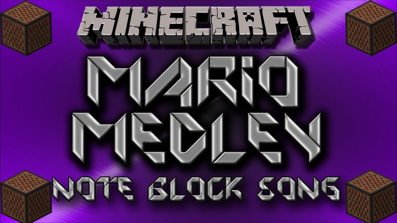 Mario Medley (Minecraft Note Block Song) - YouTube