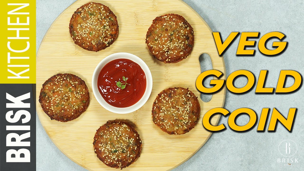Veg Gold Coin | Starter Recipe | - YouTube