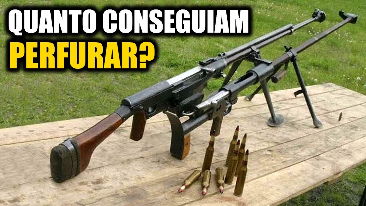 Qual o poder de penetração do PTRD-41 e do PTRS-41? [Cortes do Royal ...