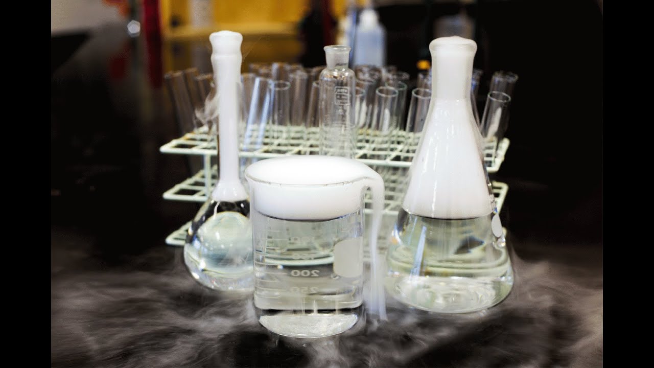 How To Make Ice Scream (Dry Ice Experiment) - YouTube