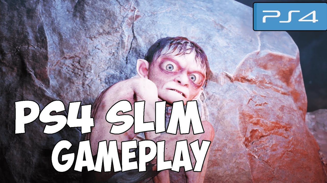 The Lord of the Rings Gollum PS4 Slim Gameplay - YouTube