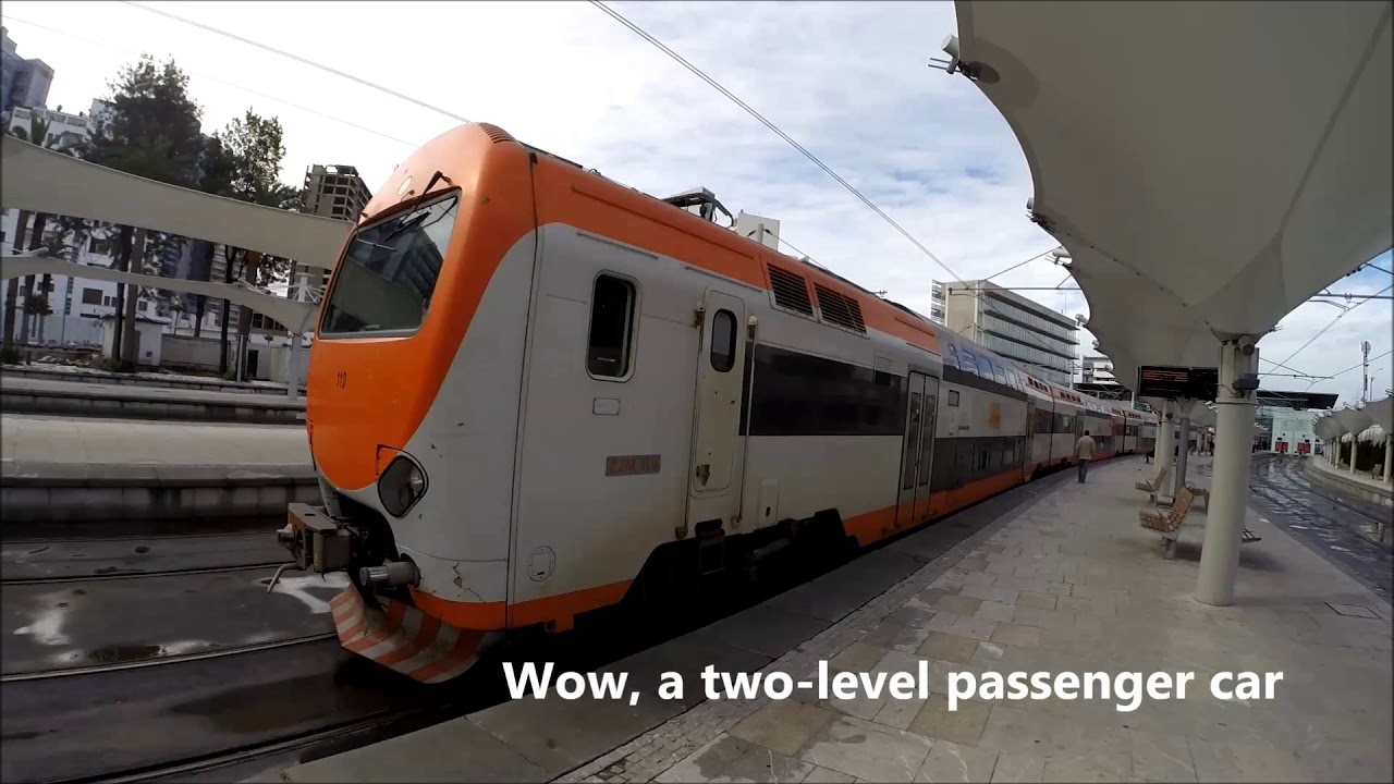 Casablanca, Morocco: Gare Port Train Station and Metro - YouTube