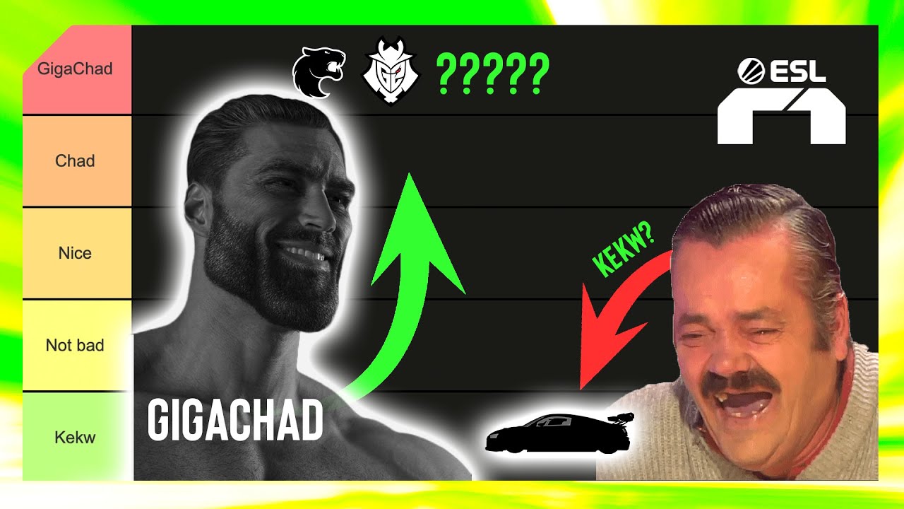 CONTROVERSIAL Livery tier list 😝 | Furia & G2 GigaChad? | 2 cars in ...