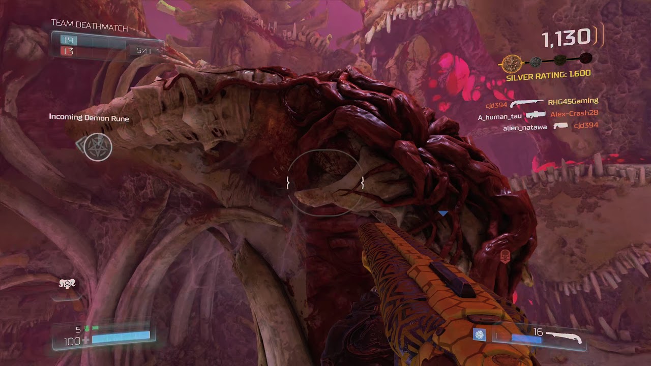 DOOM 2016 Multiplayer (PS5) | Team Deathmatch | Top Player Performance ...