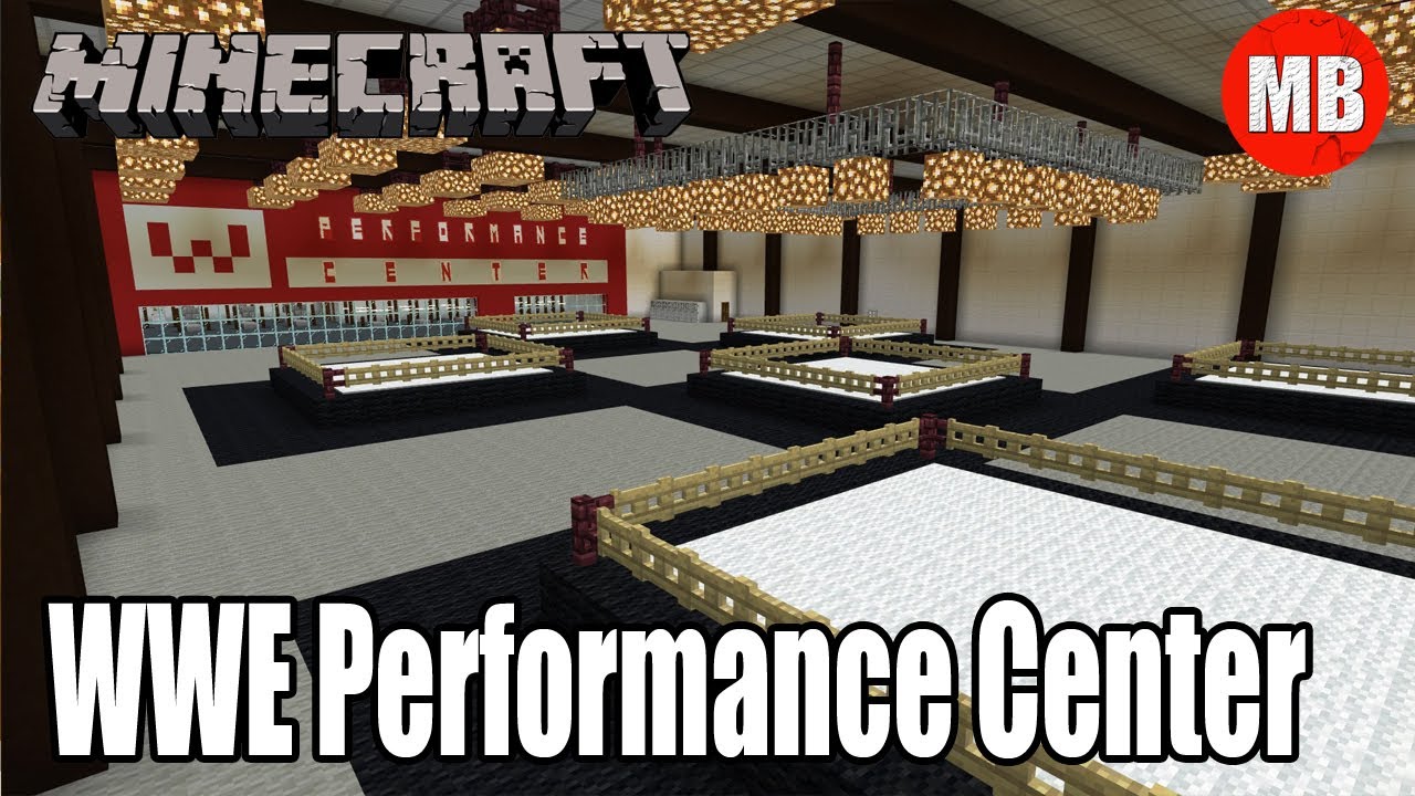WWE Minecraft Arena | WWE Performance Center! - YouTube