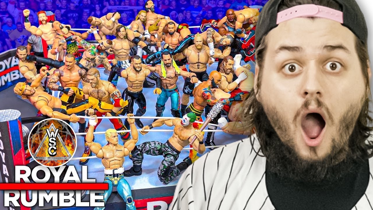 I Reacted To WSC Stage Creator Hardcore Royal Rumble Match! - YouTube