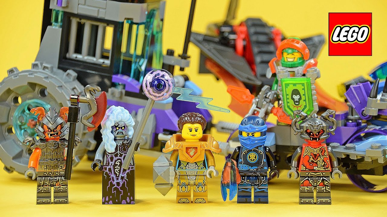 LEGO® Ninjago 70622 Desert Lightning & Nexo Knights 70349 Ruina's Lock ...