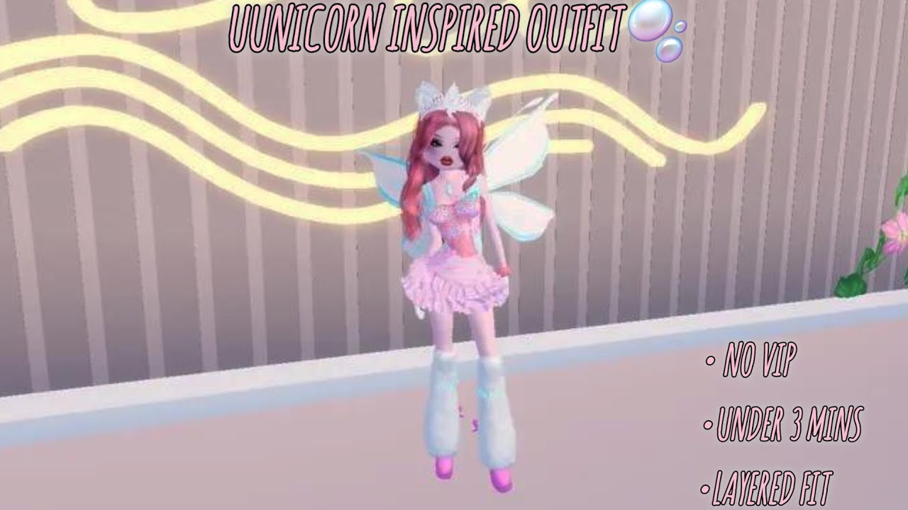 Unicorn Inspired Outfit *requested* | Roblox Dress to Impress | - YouTube