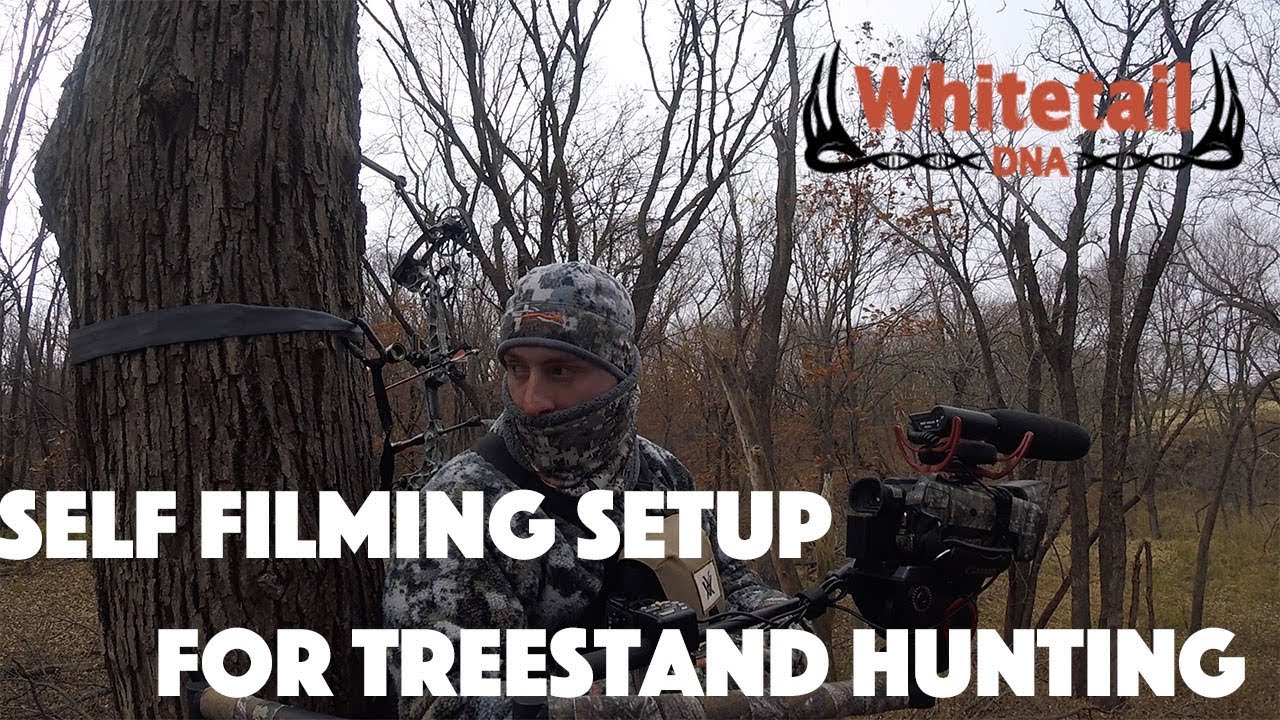 SELF FILMING SETUP - Treestand Hunting - 2018 Vlog #34 - YouTube