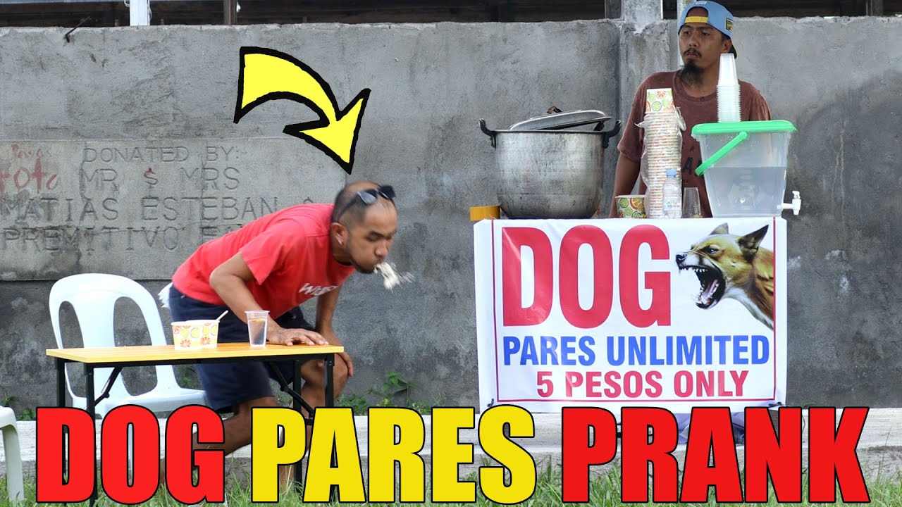 DOG PARES PRANK | Ganito lang pala ang secreto sa pag luto ng pares ...