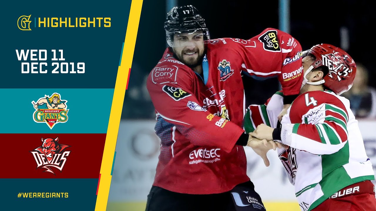 HIGHLIGHTS: Stena Line Belfast Giants vs Cardiff Devils - YouTube