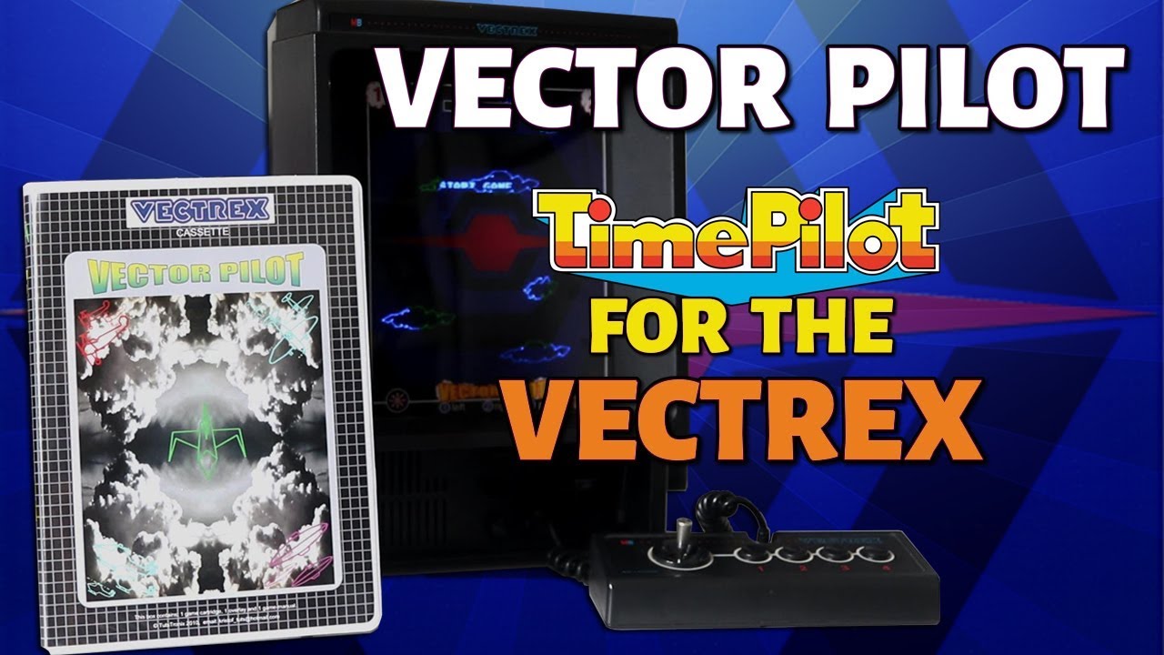 VECTOR PILOT - Time Pilot for the Vectrex! - YouTube