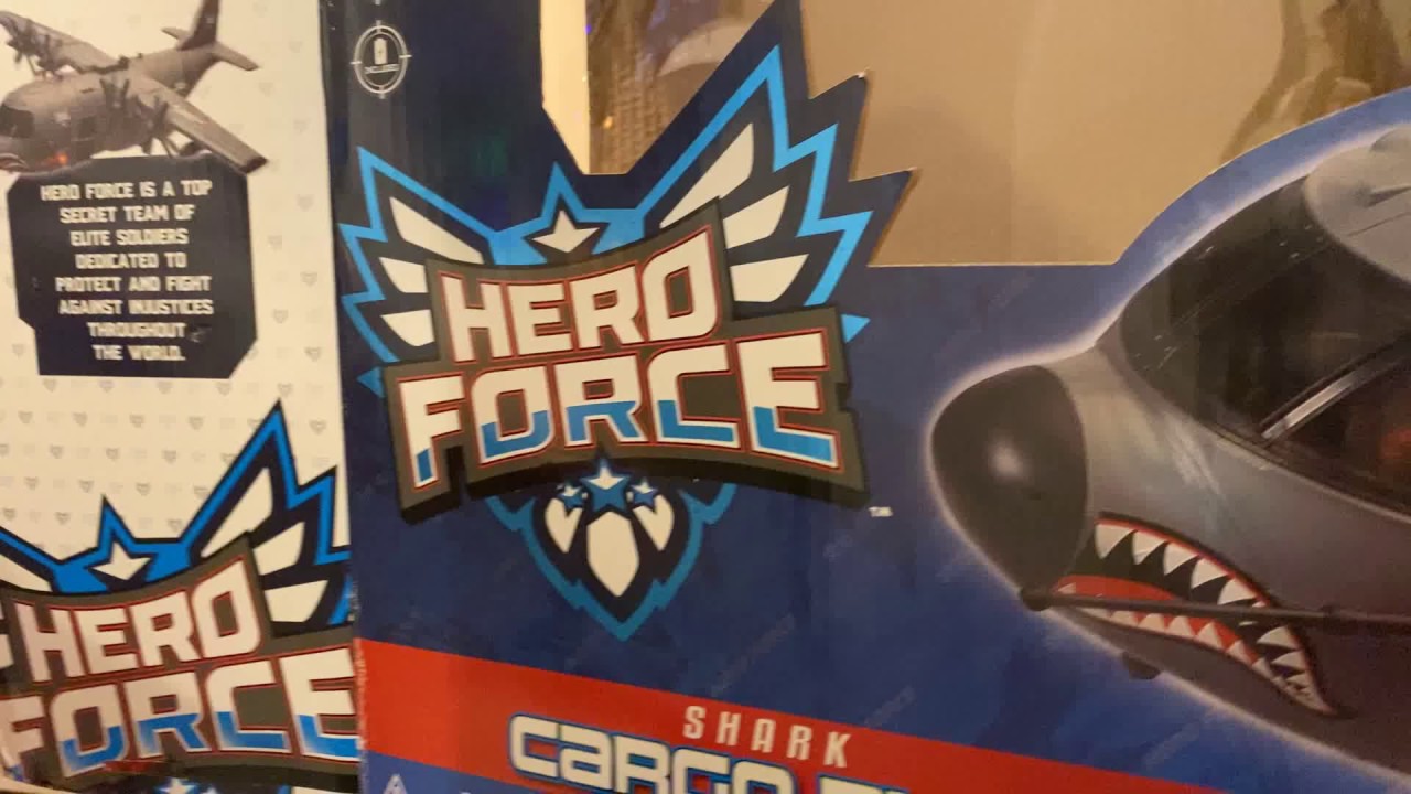 Hero force shark cargo plane - YouTube