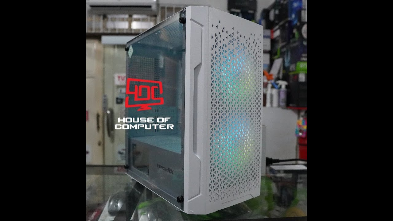 READY DITOKO HOUSE OF COMPUTER VENOM RX CASE PC URRA M-ATX FREE 2 FAN ...