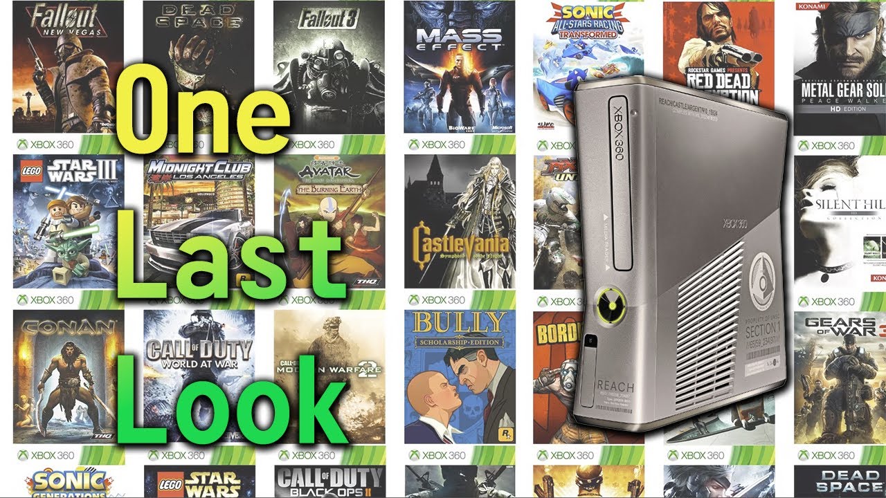 Xbox 360 Final Sale & Reflection - End of an Era - YouTube