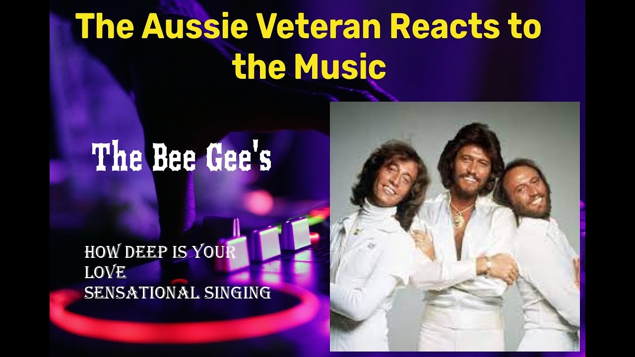 BEE GEE's What a sensational voice! The Aussie Vet is Blown away - YouTube