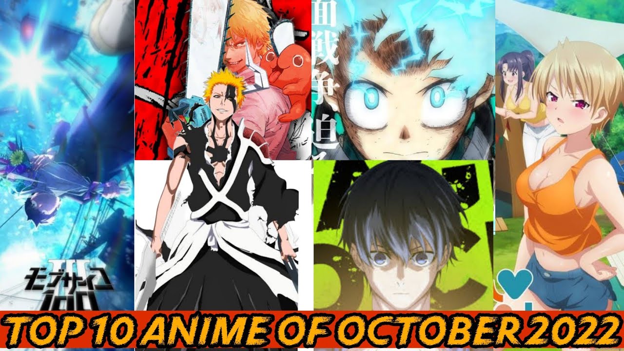 Top 10 Anime Series You Need to Watch in October 2022 @AnimeMind02 ...