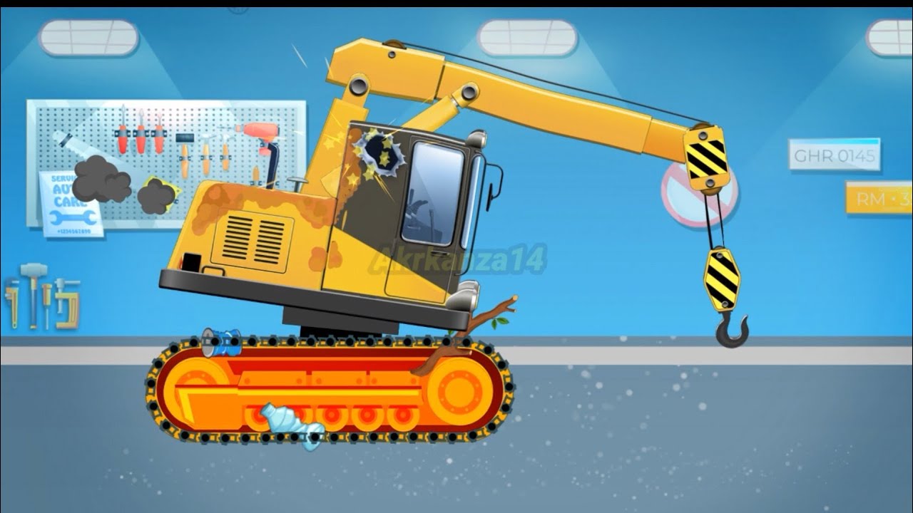 Monster Crane Heavy Equipment - YouTube