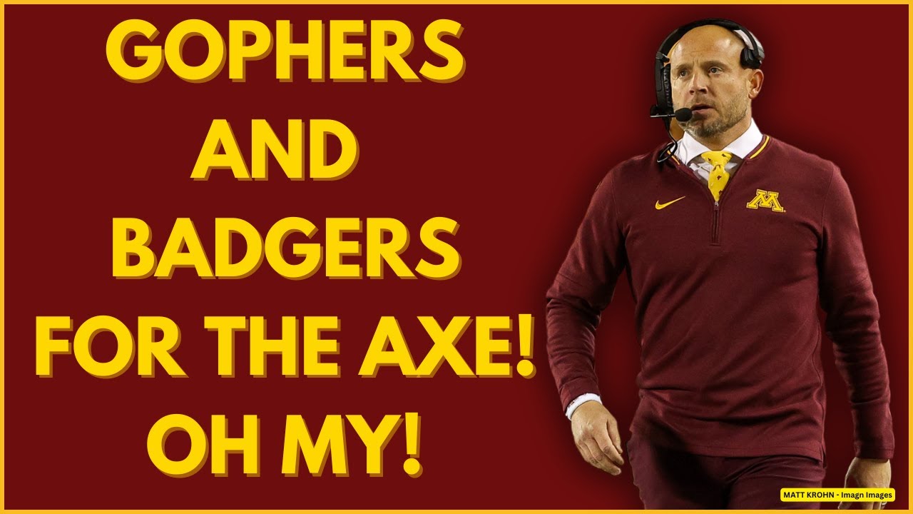 Minnesota Golden Gophers and Wisconsin Badgers! Paul Bunyan's Axe Week ...