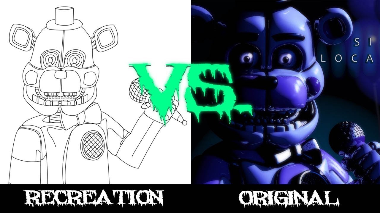 HOW TO DRAW FUNTIME FREDDY | TUTORIAL | ILLUSTRATOR SPEED ART ...