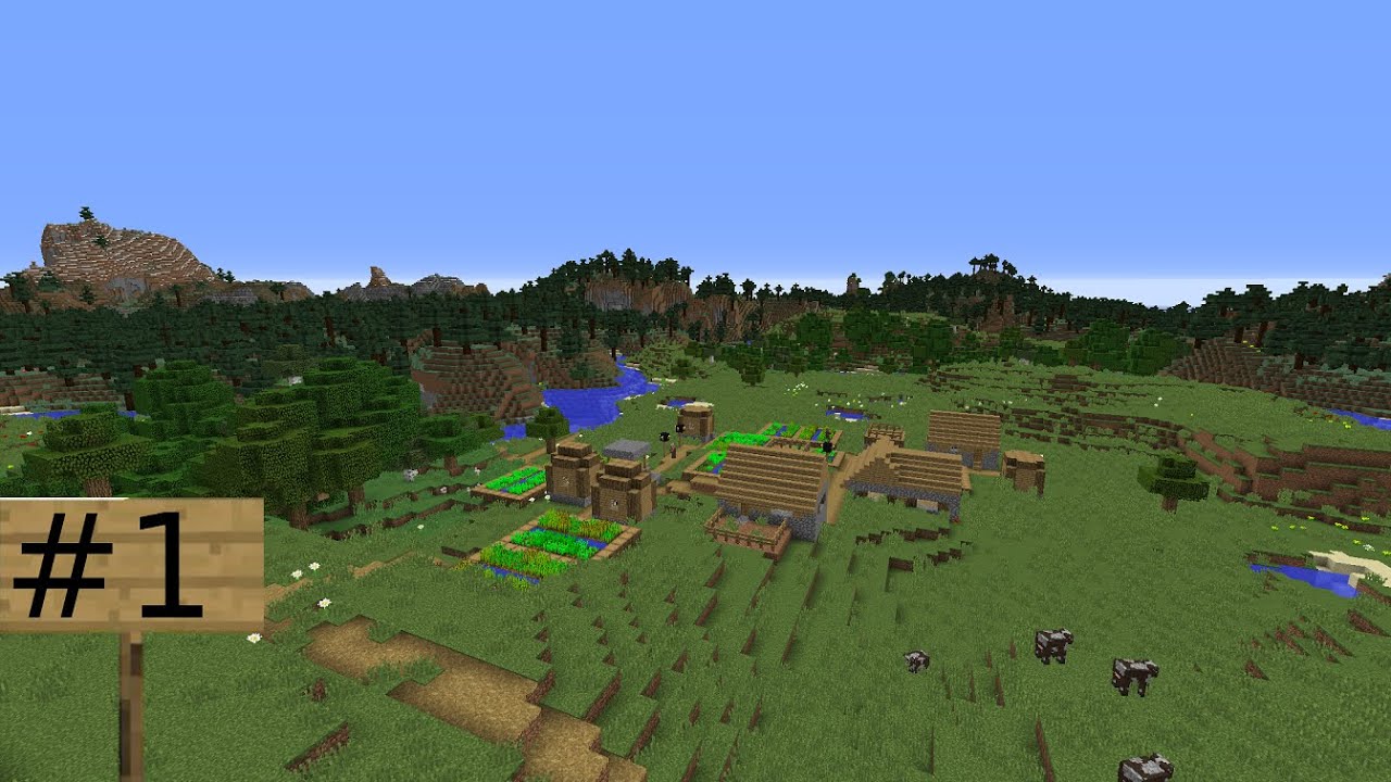 Przepiękna Wioska Wraz Z Taigą! - SmartCraft I - [1] (Minecraft 1.12.2) - YouTube