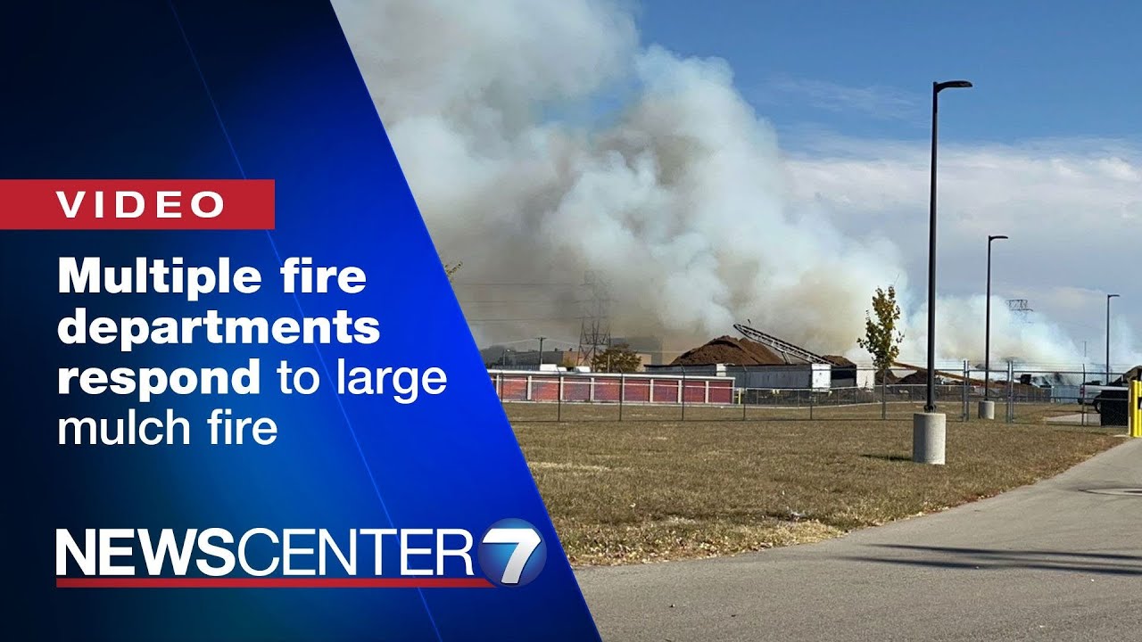 Multiple crews respond to large mulch fire in Moraine; What fire crews ...