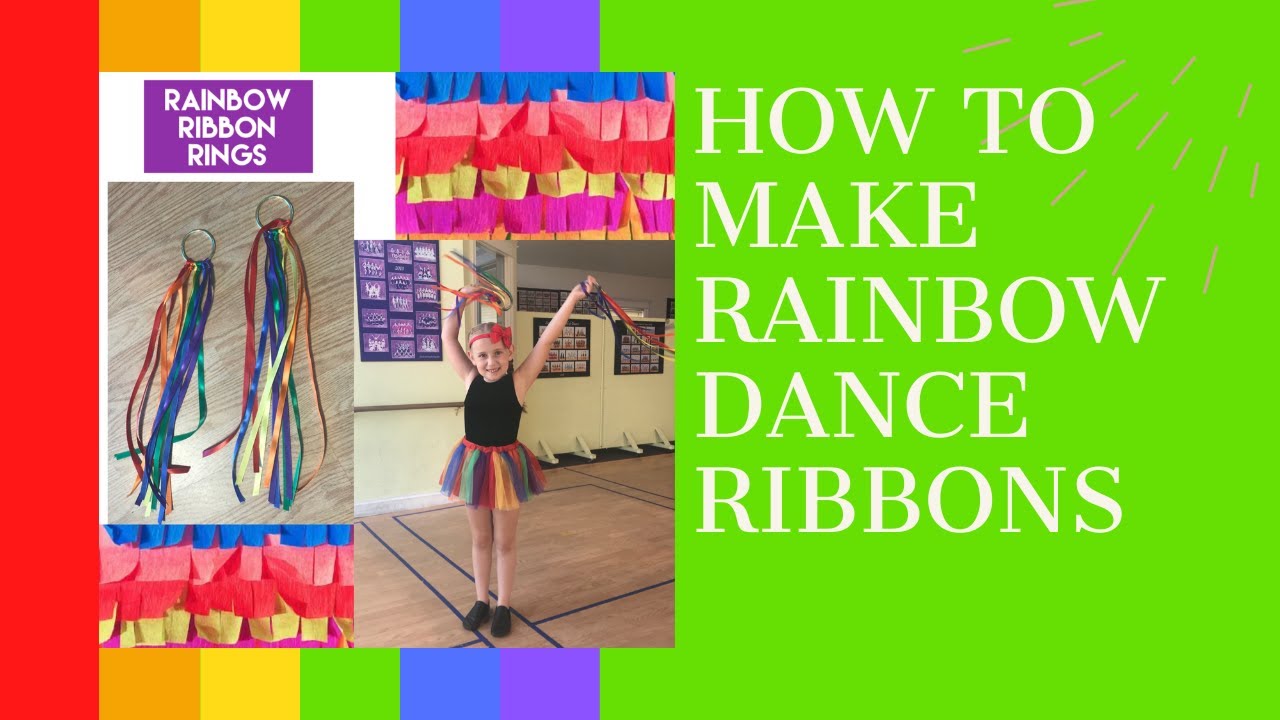 Craft Fun! Fun and easy ribbon for dancing - YouTube
