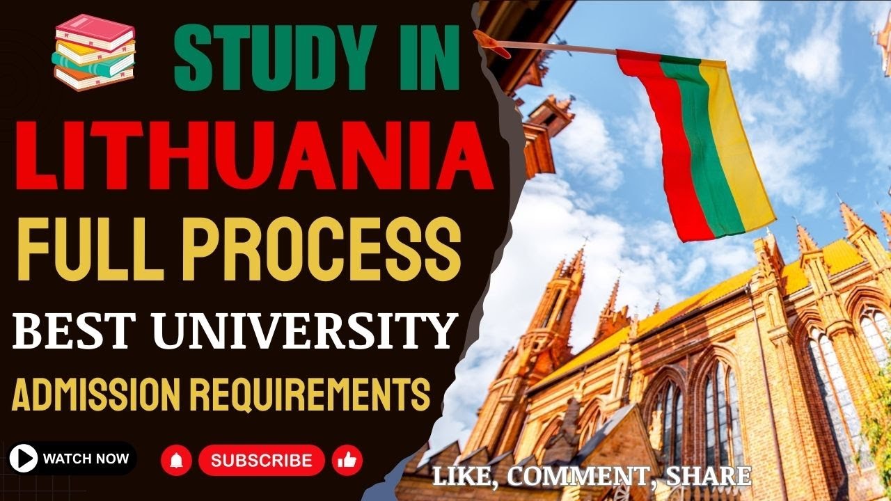 Lithuania Study visa full information I Study in Lithuania I Lithuania ...