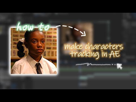 How to make characters tracking in AE