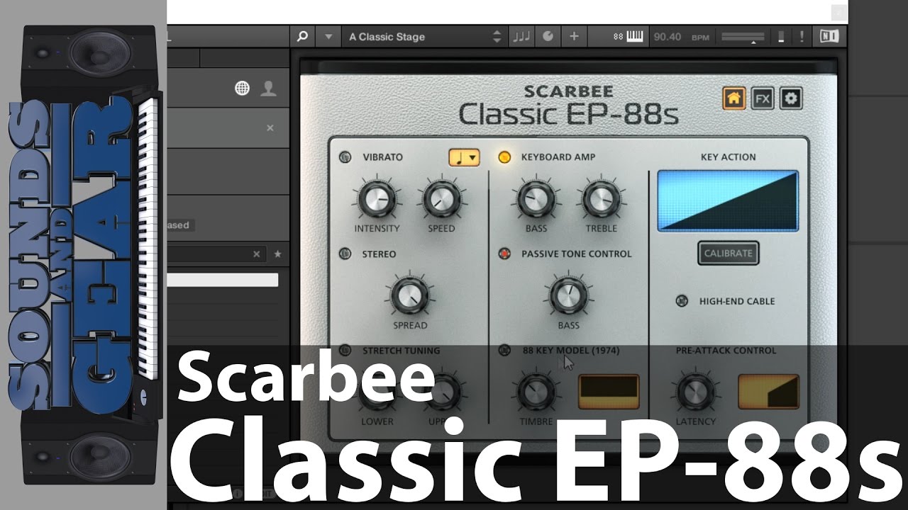 Review: Scarbee Classic EP-88s Electric Piano Library - YouTube