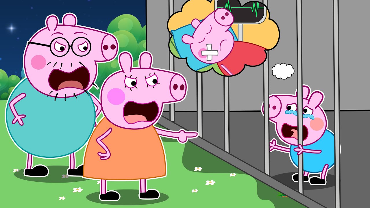 Sorry Mummy Pig! George go to Prison | Peppa Pig Funny Animation - YouTube