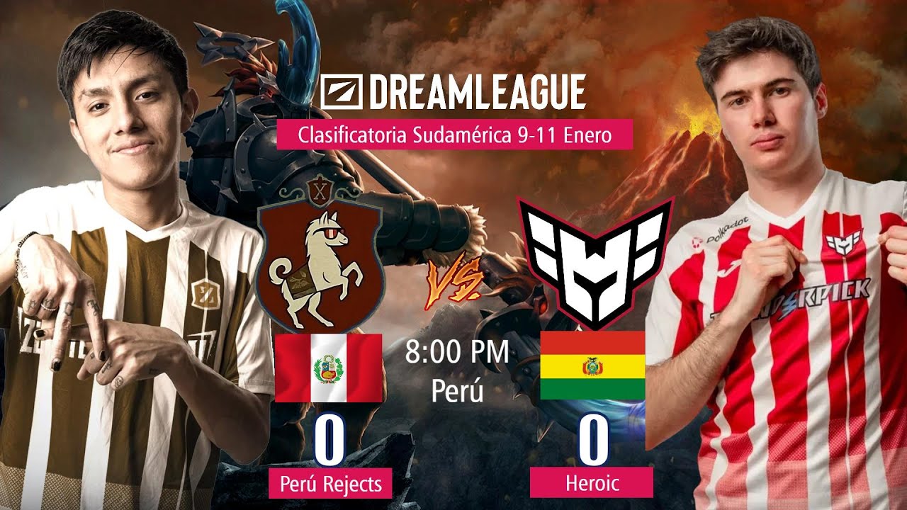Heroic vs Perú Rejects- SIN DELAY - Dreamleague 28 - YouTube