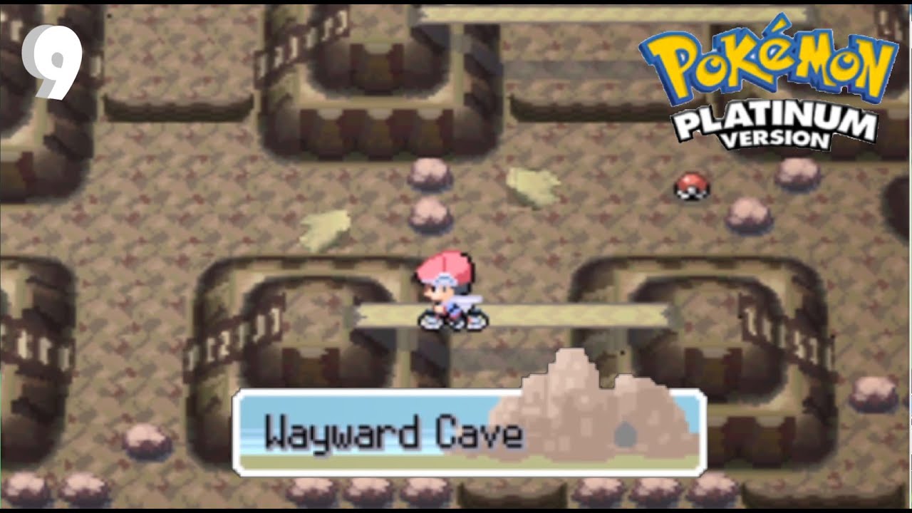Hidden Entrance of Wayward Cave | #9 Pokemon Platinum Walkthrough - YouTube