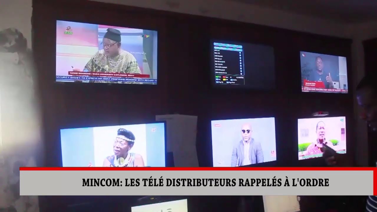 MINCOM : LES TÉLÉ DISTRIBUTEURS RAPPELÉS À L'ORDRE - YouTube