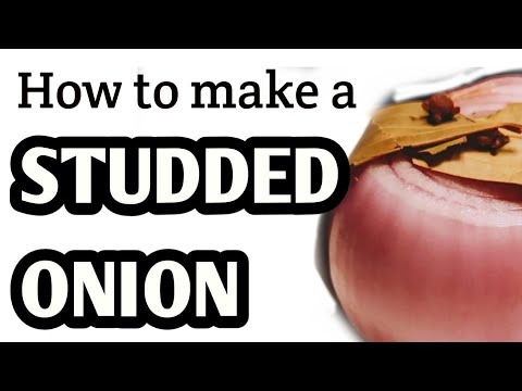 How to make a Studded Onion | BASICS WITH THADI | Episode : 03 | CHEF ...