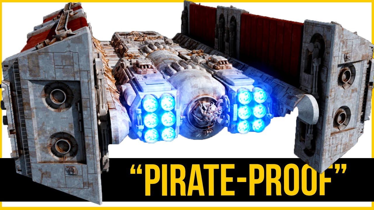 Star Wars Ships | The Pirate-Proof Bulk Freighters - YouTube