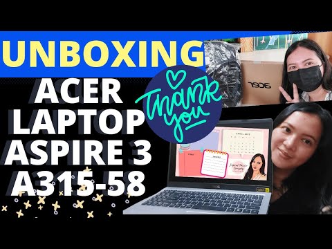 LAPTOP (ACER ASPIRE 3 A315-58) UNBOXING for DepEd QC Teachers - YouTube