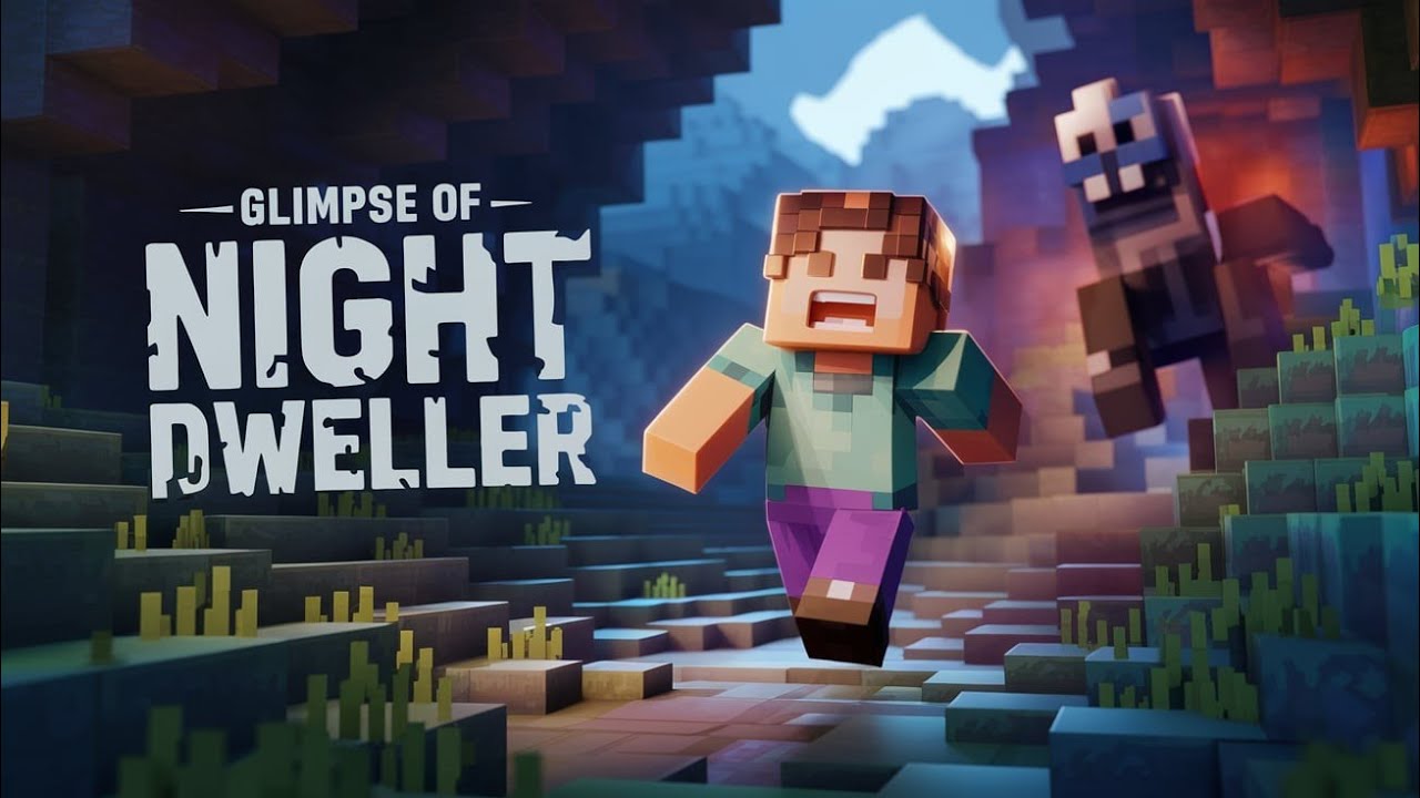 night dweller || 😵😐|| coming soon || #glimpse #minecraft #youtube - YouTube
