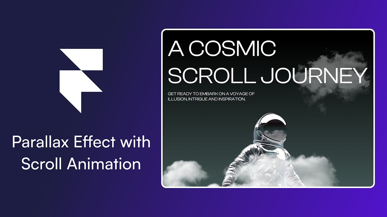 Create a Parallax Scroll Animation in Framer (No Code Tutorial) - YouTube