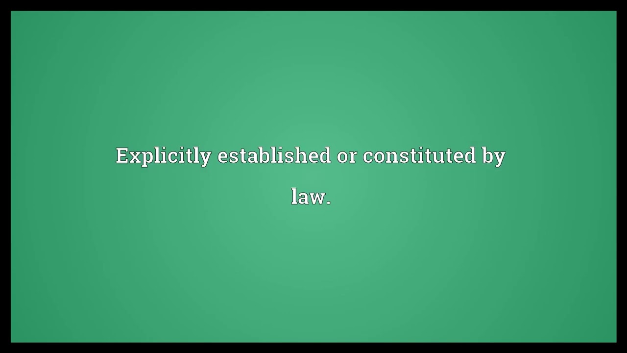 Licit Meaning - YouTube