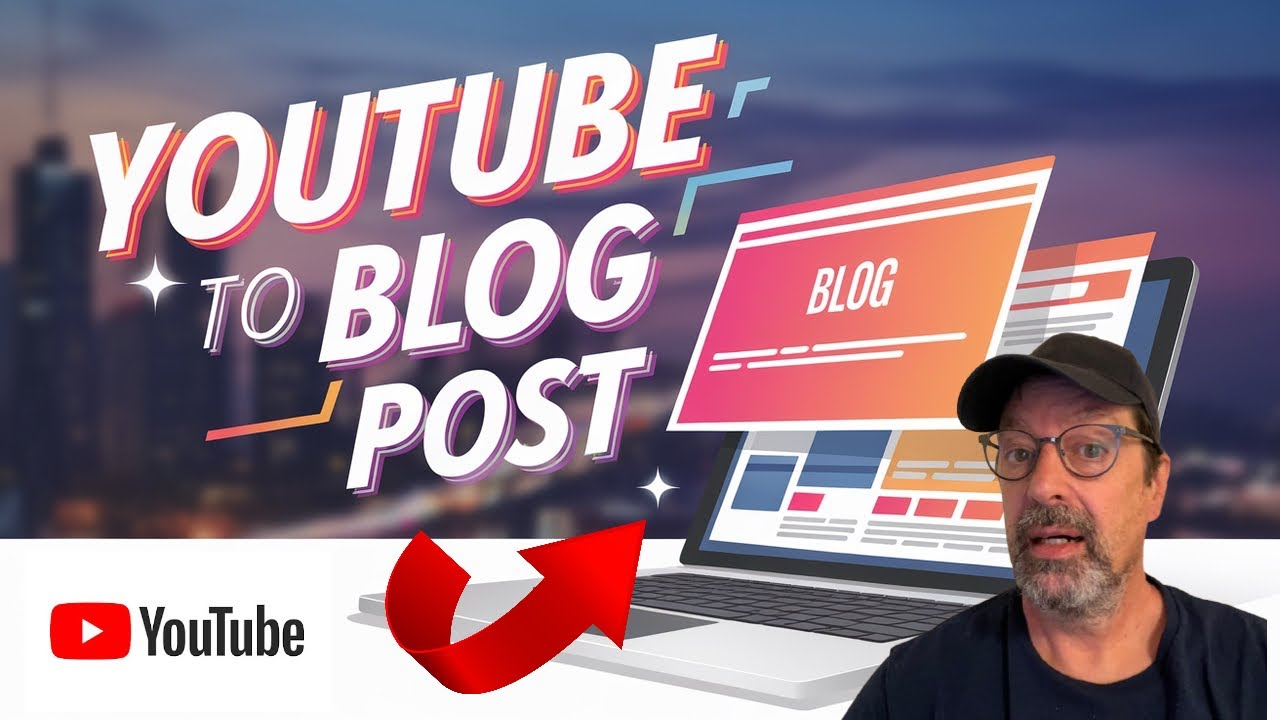 Turn YouTube Videos into Blog Posts FAST! - YouTube
