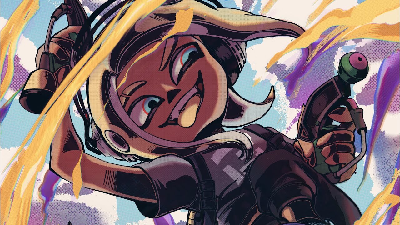 Splatoon 3 Artwork Timelapse #1 - YouTube