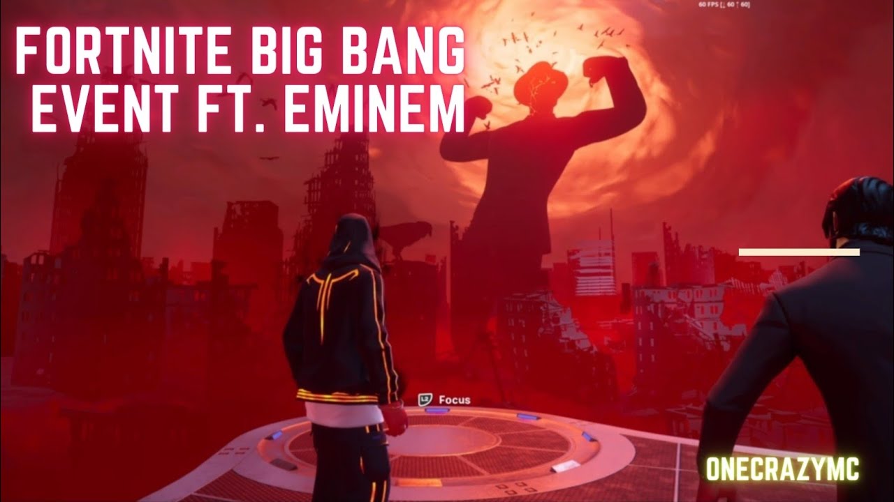 Fortnite Big Bang Event ft. Eminem - YouTube