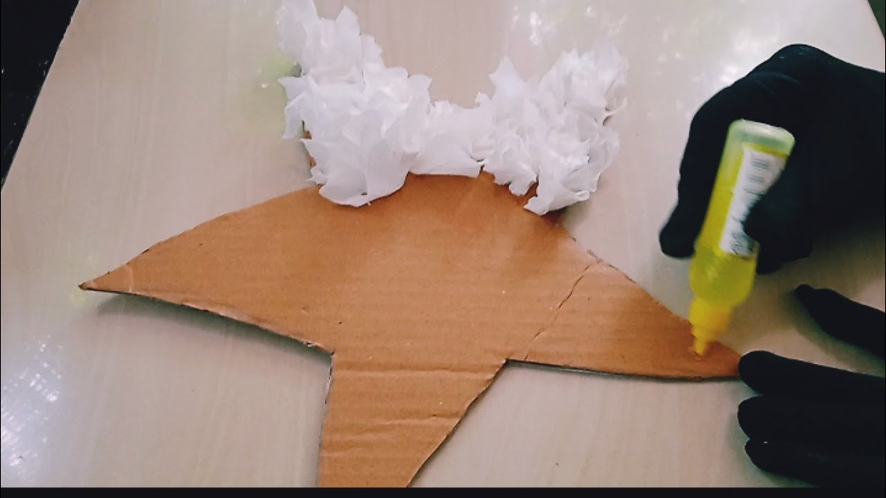 Tissue paper ideas /beautiful and easy making - YouTube