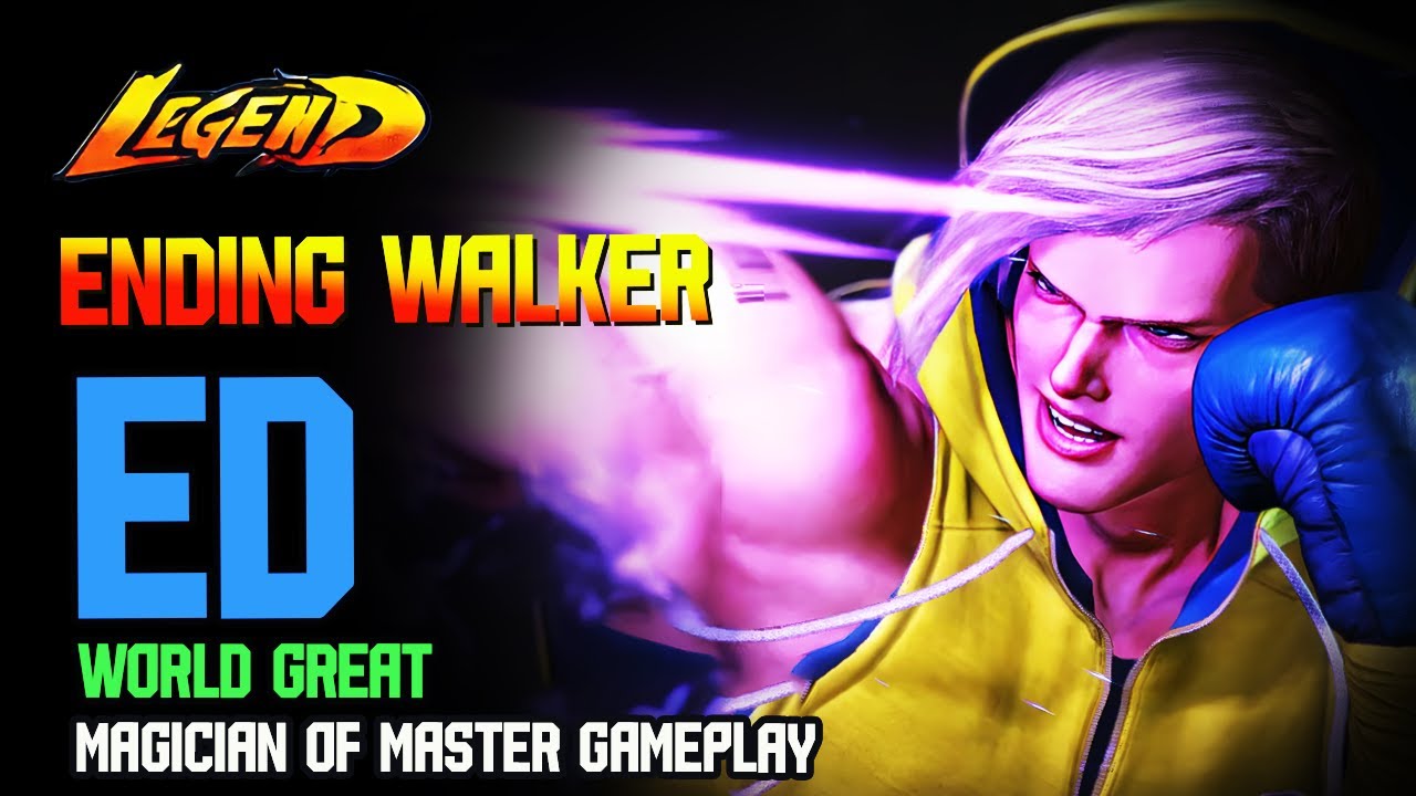 SF6🔥 Ending Walker (ED) World Best ED ! So Entertaining Gameplay 🔥SF6 ...