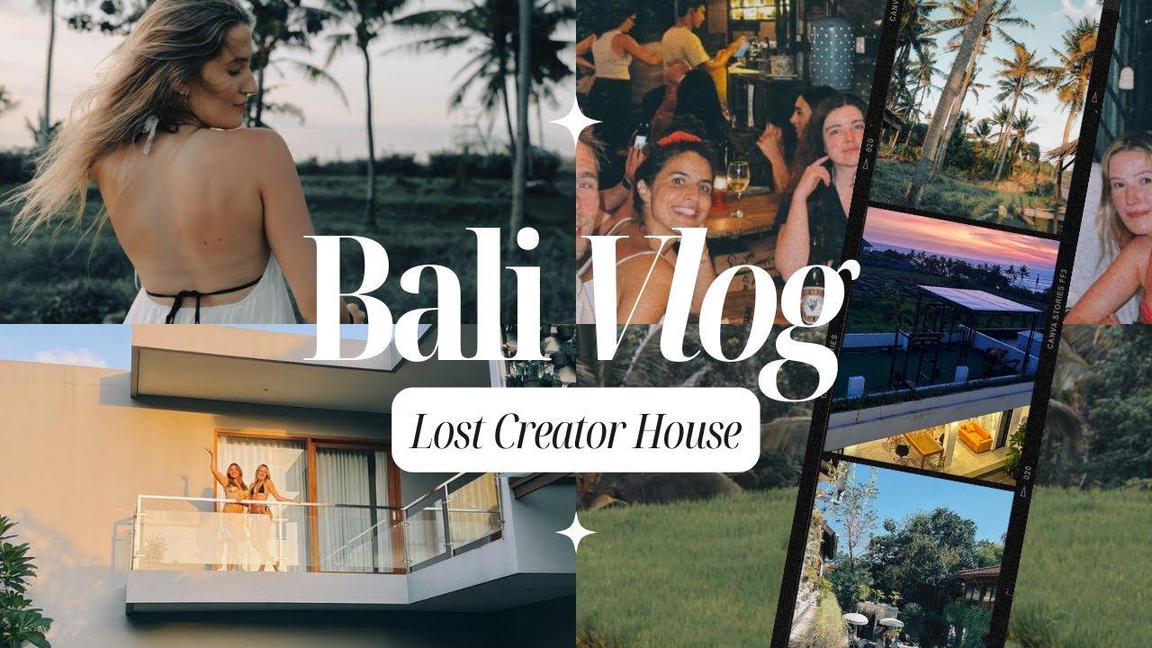 Bali Vlog | Flying from Singapore to Bali & Lost Creator House - YouTube