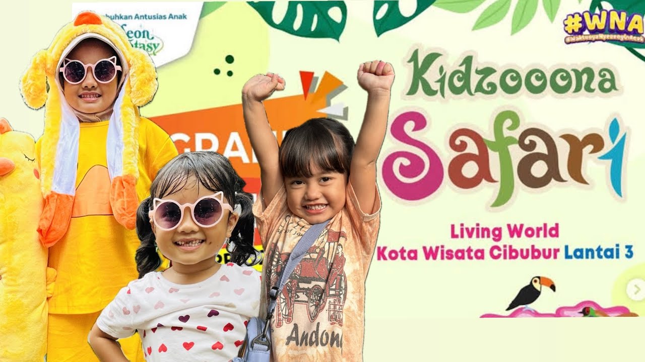 KIDZOOONA SAFARI LIVING WORD CIBUBUR - YouTube